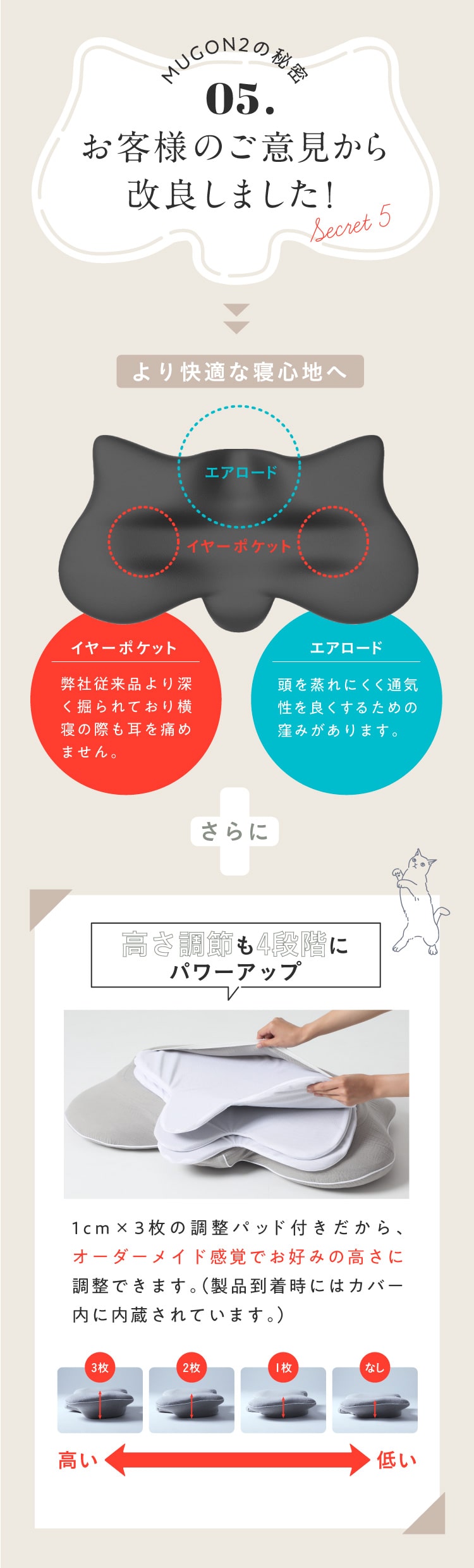 【公式】横寝枕MUGON2 SUZI｜快眠専門サイトNelture（ネルチャー）